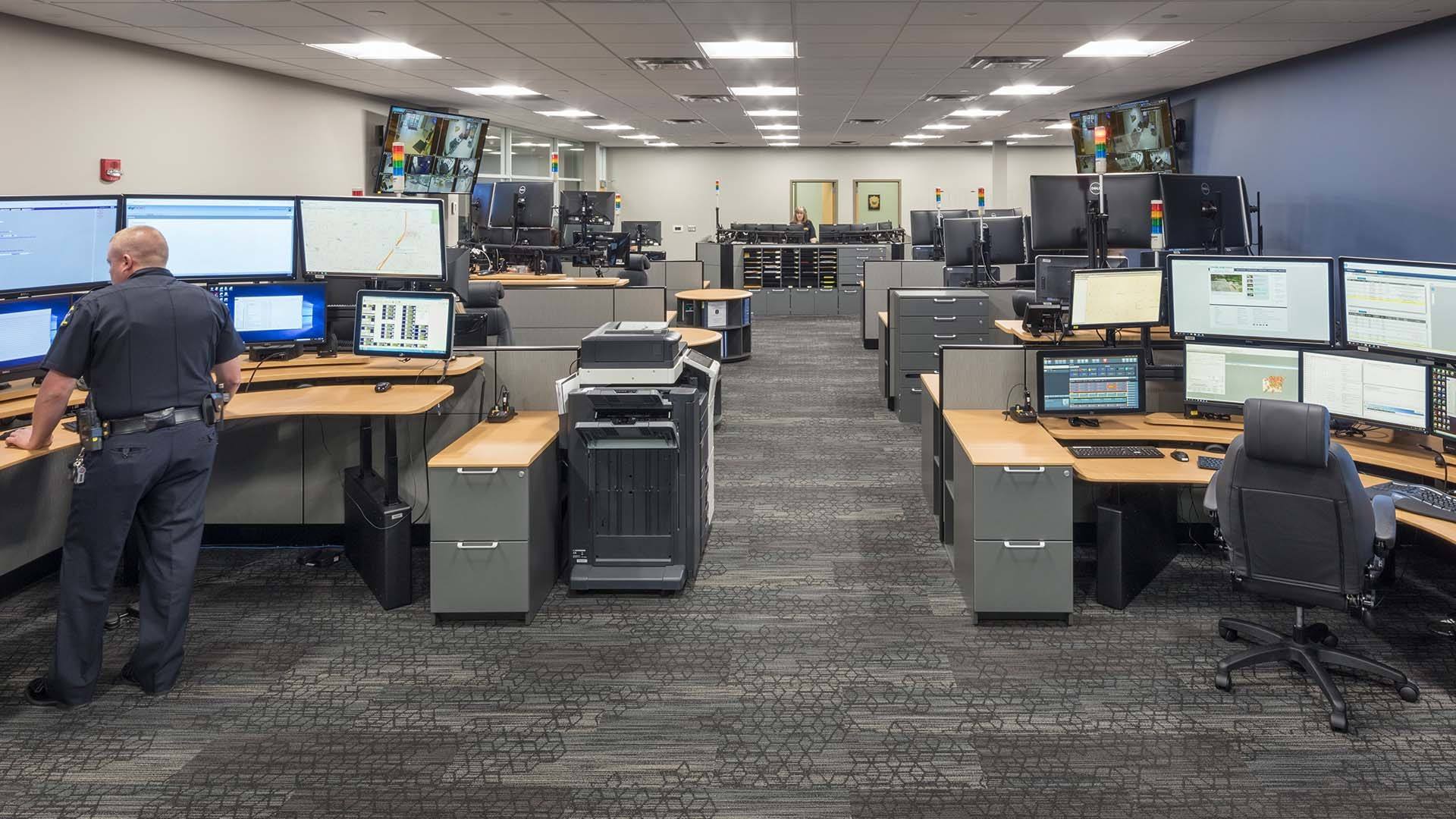 Overland Park Command Center | Dispatch & EOC Center - Hoefer Welker